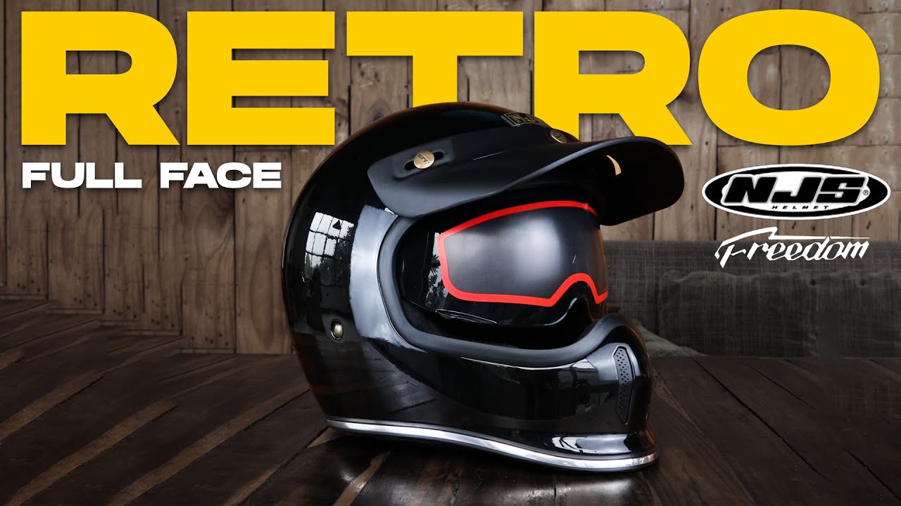 REVIEW & UNBOXING : NJS FREEDOM | AKHIRNYA! HELM FULL FACE DENGAN GAYA ...