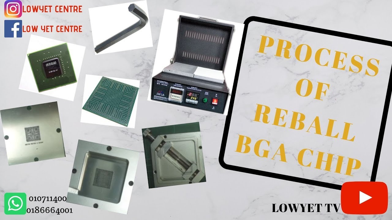 4.3.2.2.2 Process of Reballing Chip (Reball) - YouTube