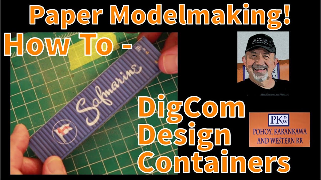 Paper Modelmaking - Building DigCom Design Containers and 9 stacks ...