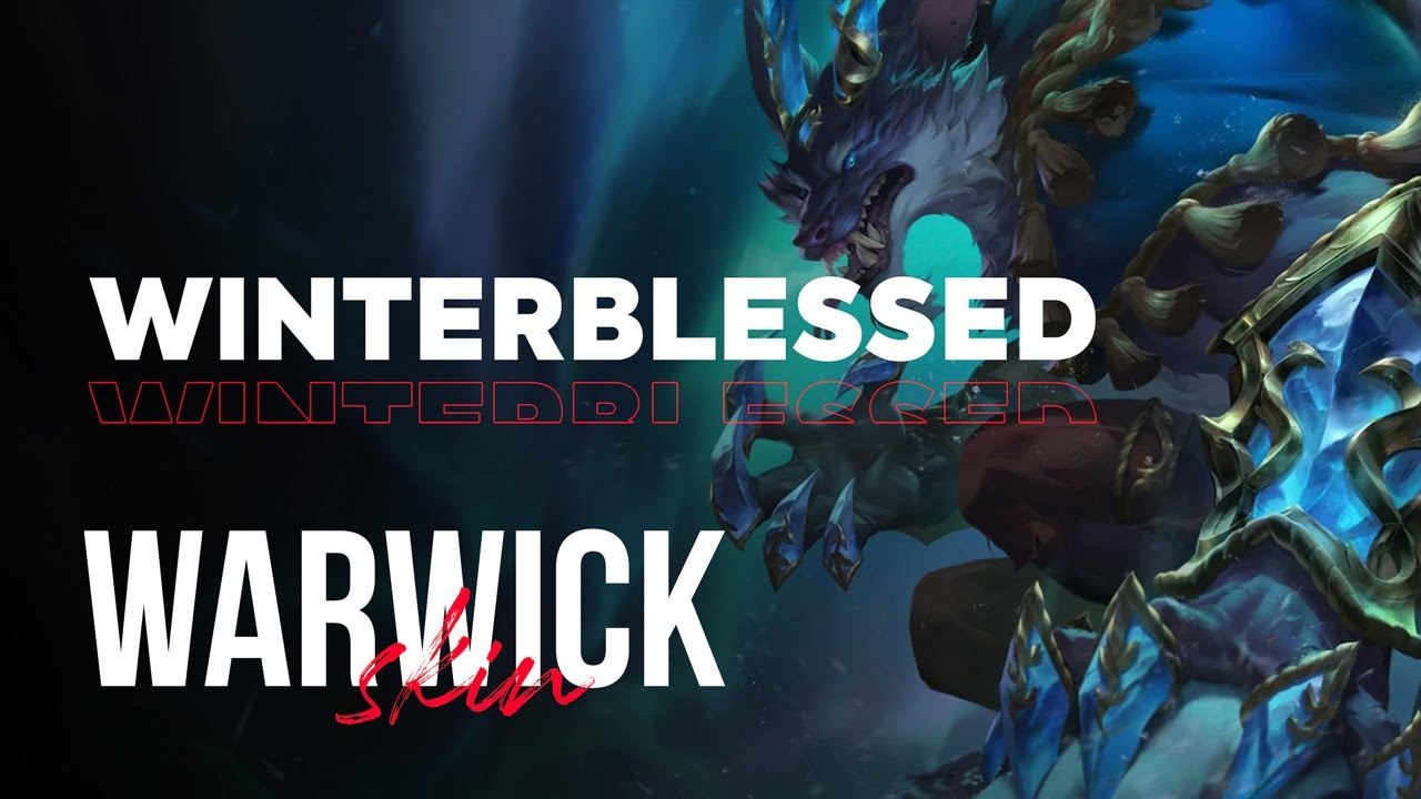 Winterblessed Warwick – OP GG Skin Review – League of Legends - YouTube