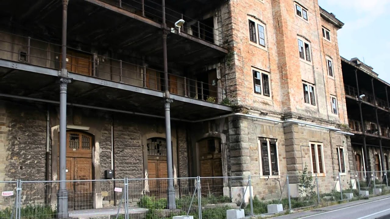 The Old building - royalty free stock video footage - YouTube