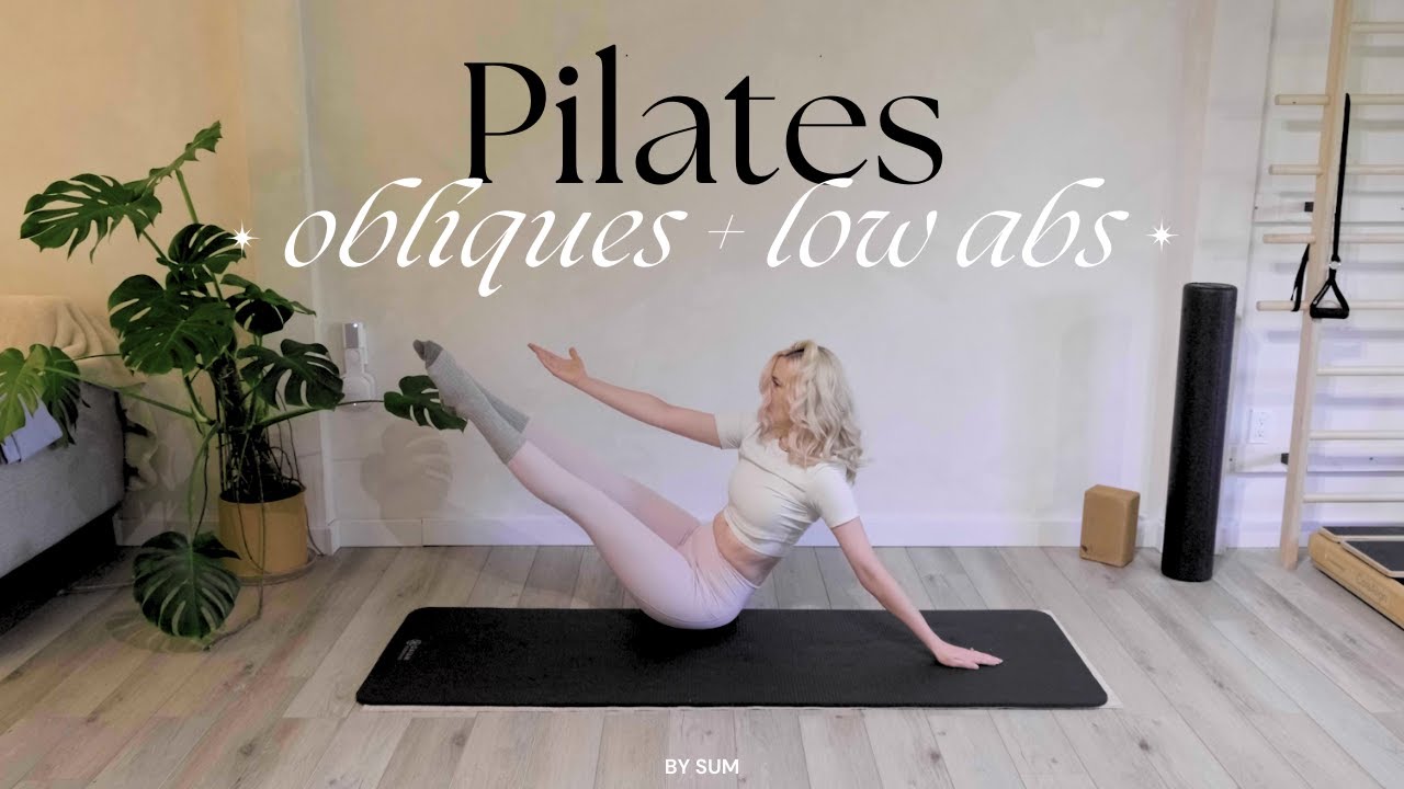 31 Day Pilates Challenge /LOW ABS + OBLIQUES / Beginner friendly - YouTube