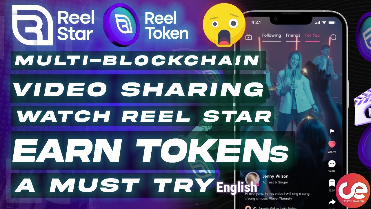 Reel Star - Reel Token Video Sharing App ⏯️, Watch to Earn - English ...