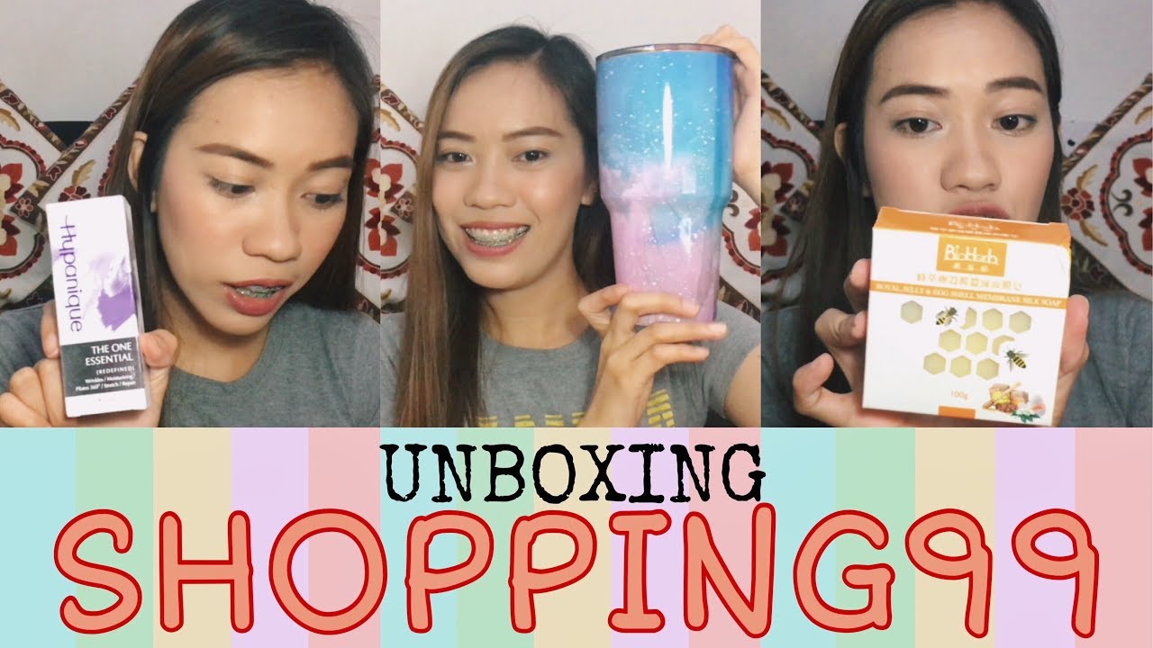 SHOPING99 UNBOXING (PHILIPPINES) | Nina Gregorio - YouTube