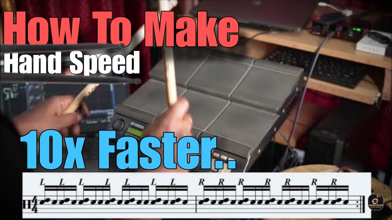 HOW TO MAKE YOUR HAND 10X FASTER | 2024 TECHNIQ | HAND SPEED EXERCSE ...