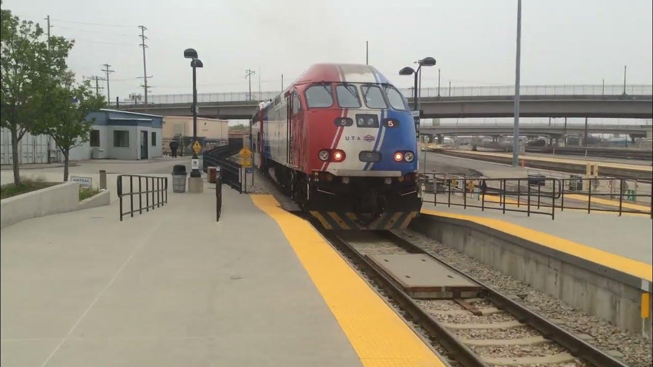 UTA FrontRunner Cab Cars 104 and 116 and MP36PH-3C 5 - YouTube