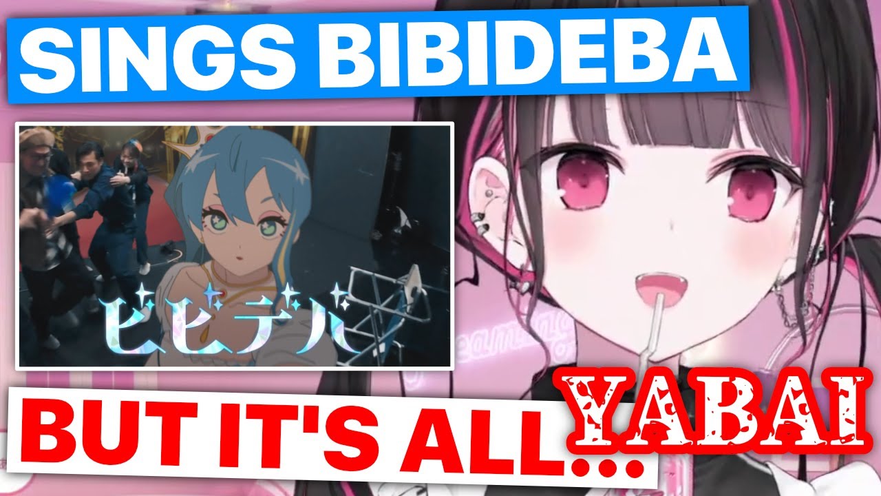 Rikotan's YABAI Version Of Suisei's Bibideba (Rikotan) [Eng Subs] - YouTube