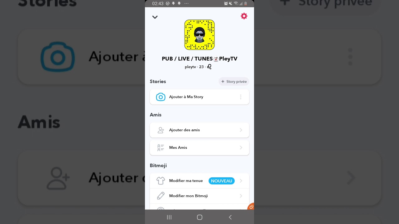 SNAP PUB _ ajoute pleytv / publicité sur snap Snapchat - YouTube
