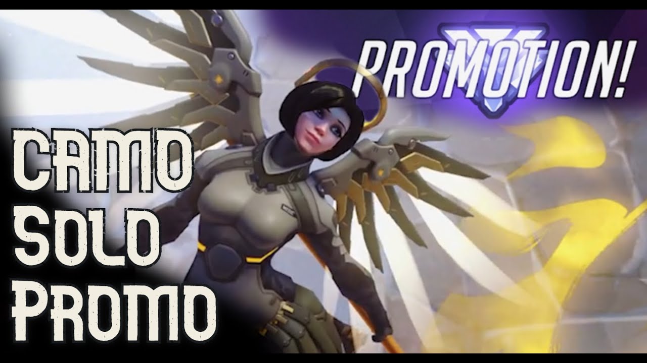 [Overwatch] Camo Mercy Solo Promo - YouTube