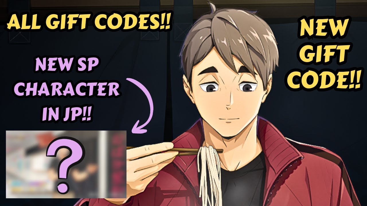NEW GIFT CODE, ALL VALID GIFT CODES & NEW SP CHARACTER COMING IN JP ...