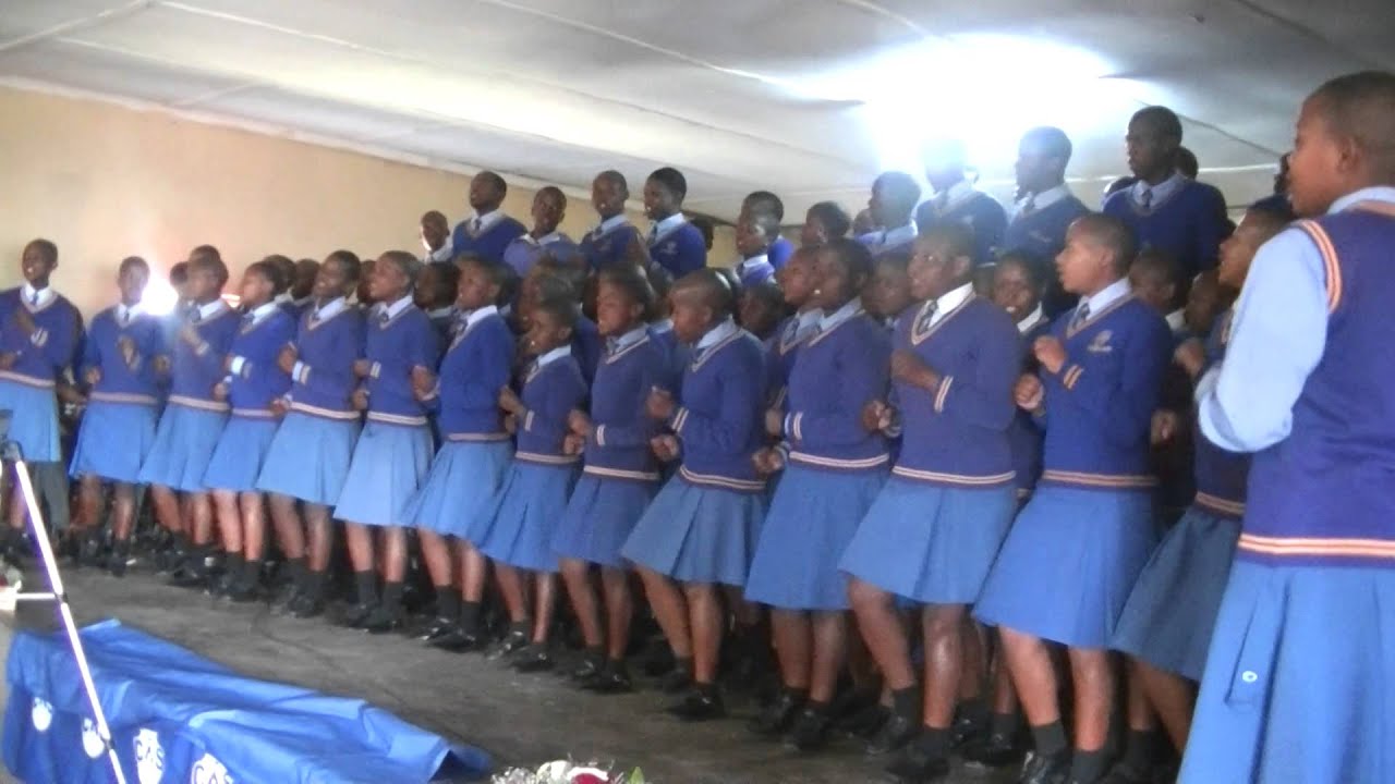 Paray High School Choir FOCAAS Career Expo 2013 Li University - YouTube