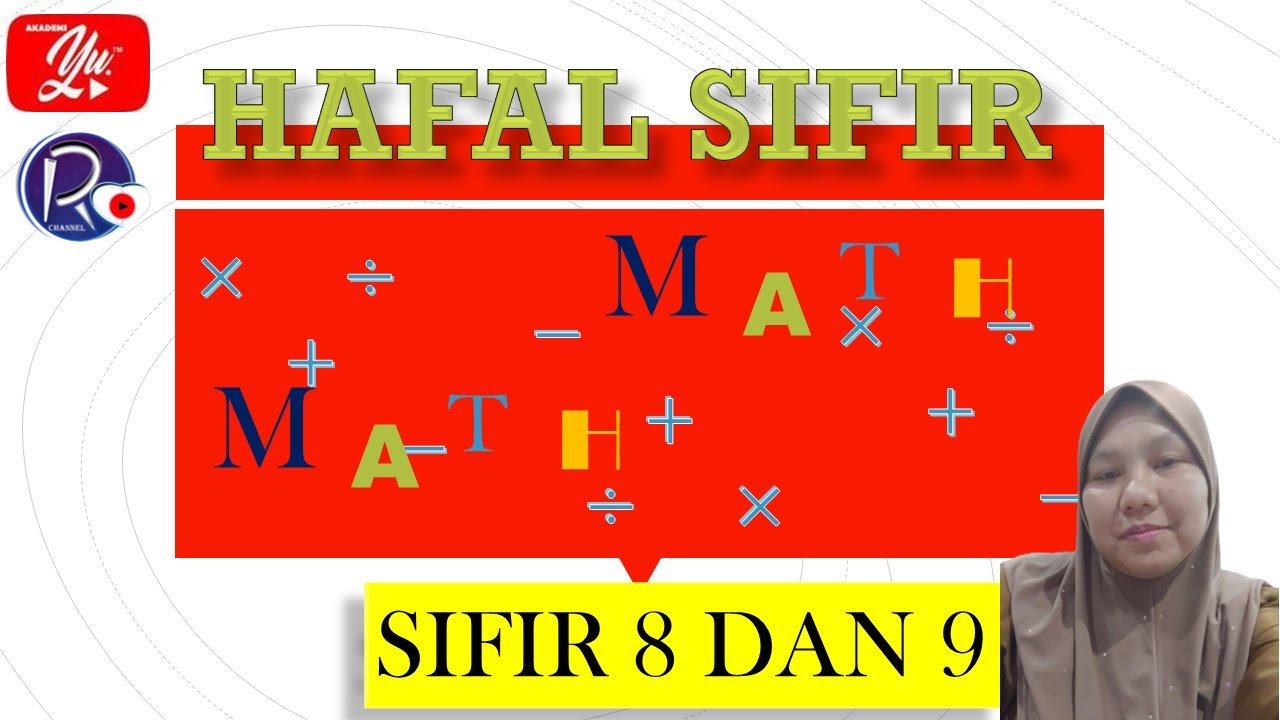 HAFAL SIFIR 8 DAN 9 MENGGUNAKAN JARI.. - YouTube