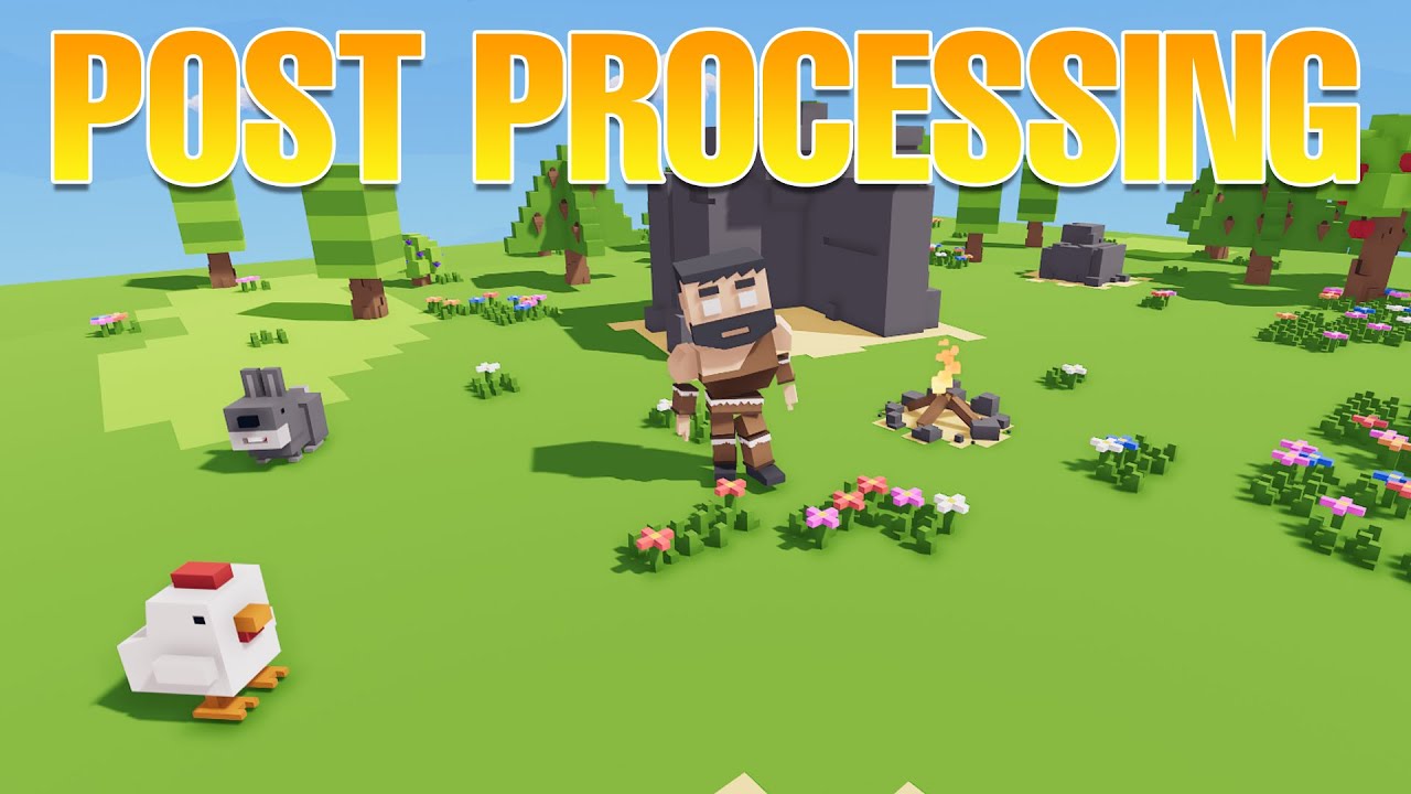 04 - Post processing & lighting - YouTube