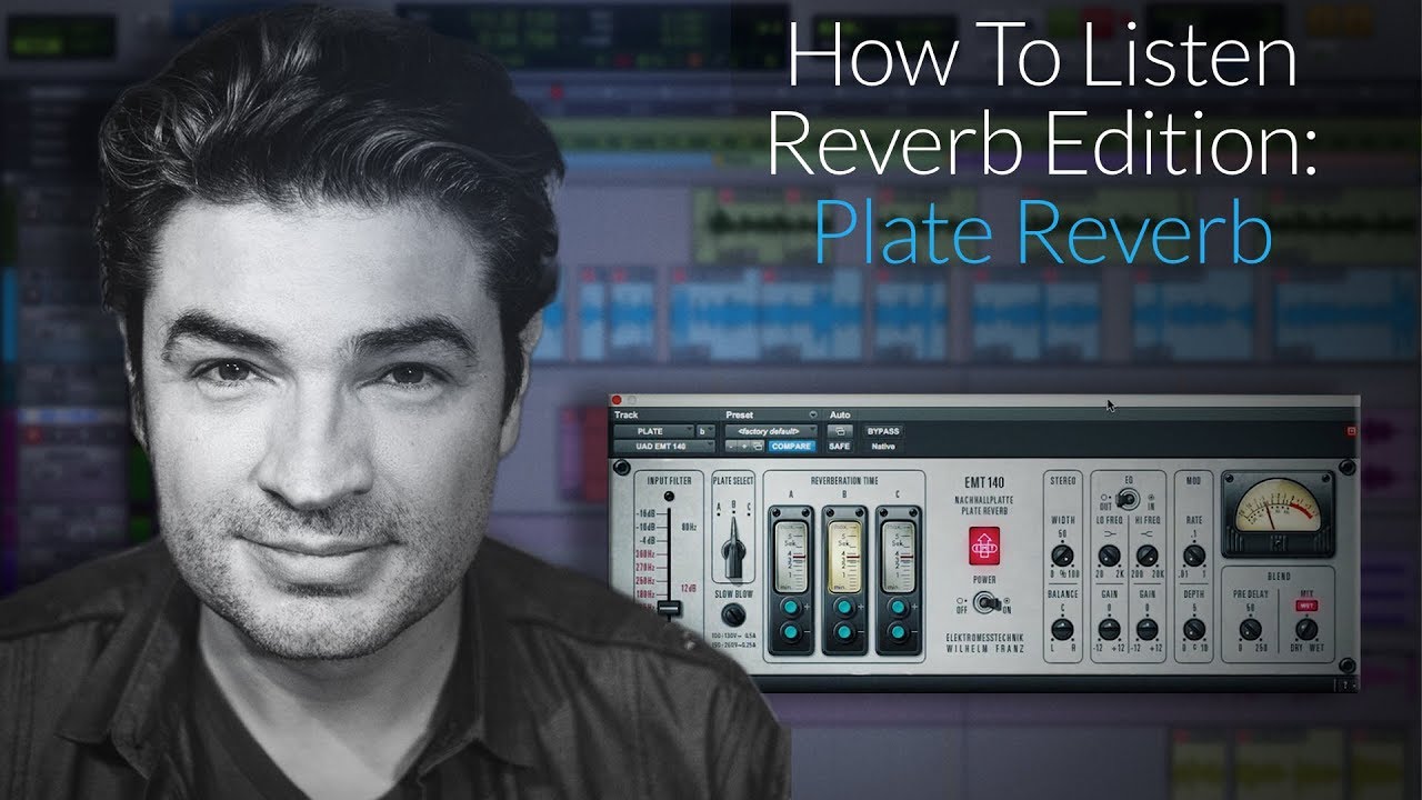 How To Listen To Plate Reverb - Comparing Hardware Vs. Plugin - YouTube