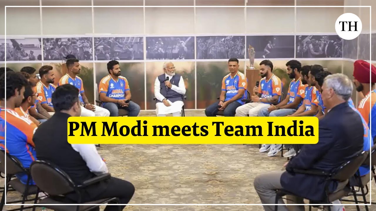 Team India meets Prime Minister Narendra Modi - YouTube