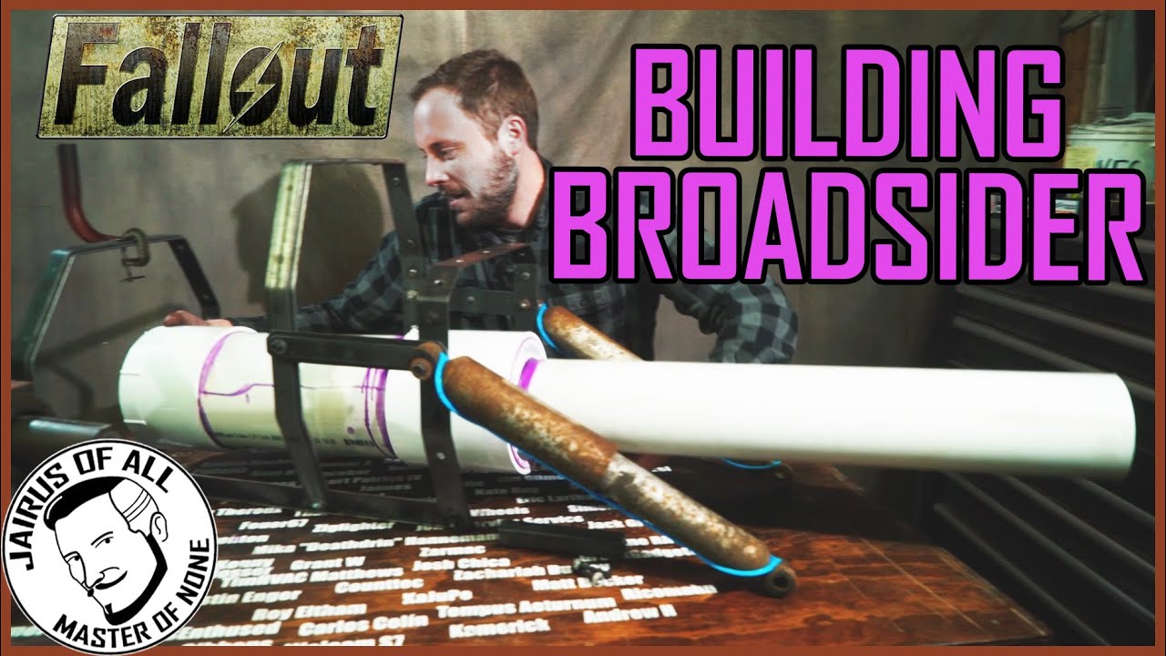Fallout Broadsider - Giant Naval Cannon Build Part 1 - YouTube