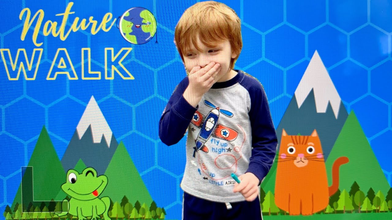Nature Walk At Home for Kids Looking for Living and Non Living Things ...