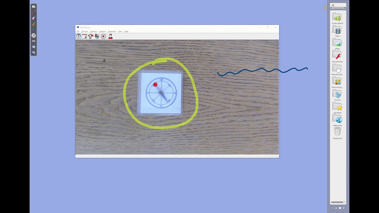 OpenBoard Livevideo von der Dokumentenkamera - YouTube