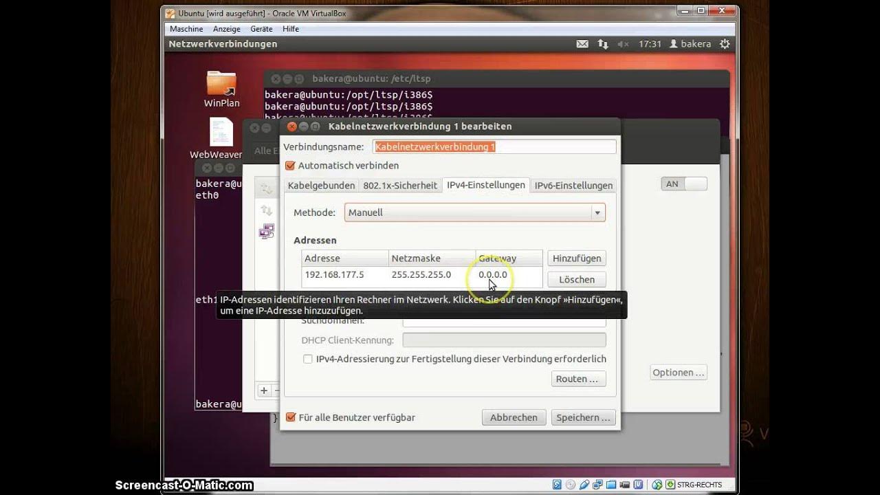Aufsetzen eines Linux Terminal Servers mit Ubuntu, VirtualBox und LTSP ...