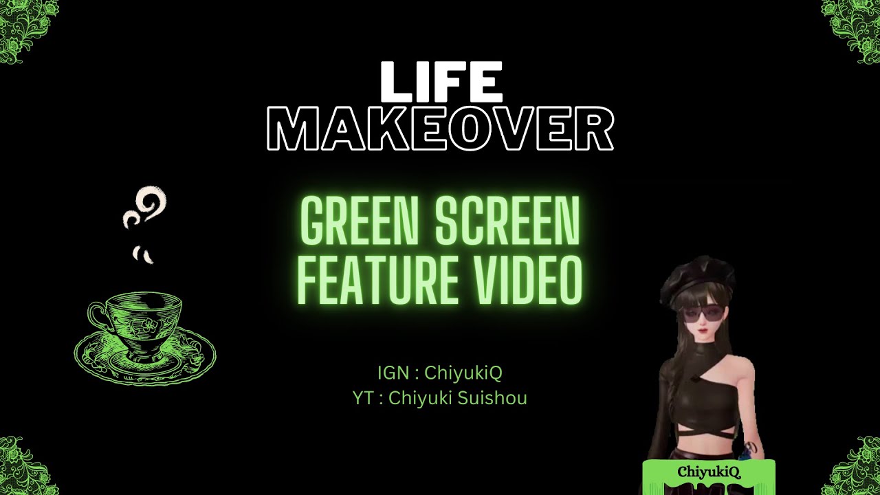 Green Screen Feature ( Plus How-To ) | Life Makeover Game - YouTube