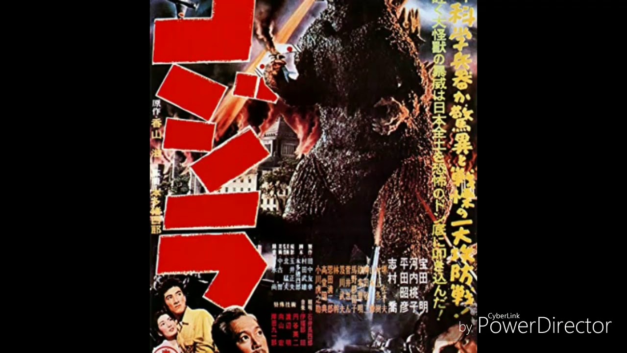 Godzilla 1954 main theme song - YouTube