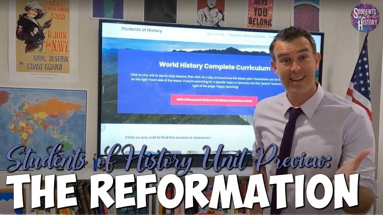 Protestant Reformation Unit Plan for World History Classrooms - YouTube