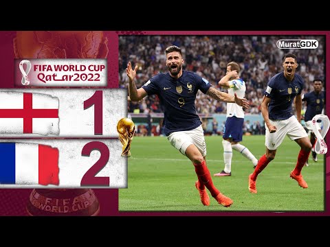 İNGİLTERE 1-2 FRANSA / FRANSA YARI FİNAL 'DE / 2022 DÜNYA KUPASI