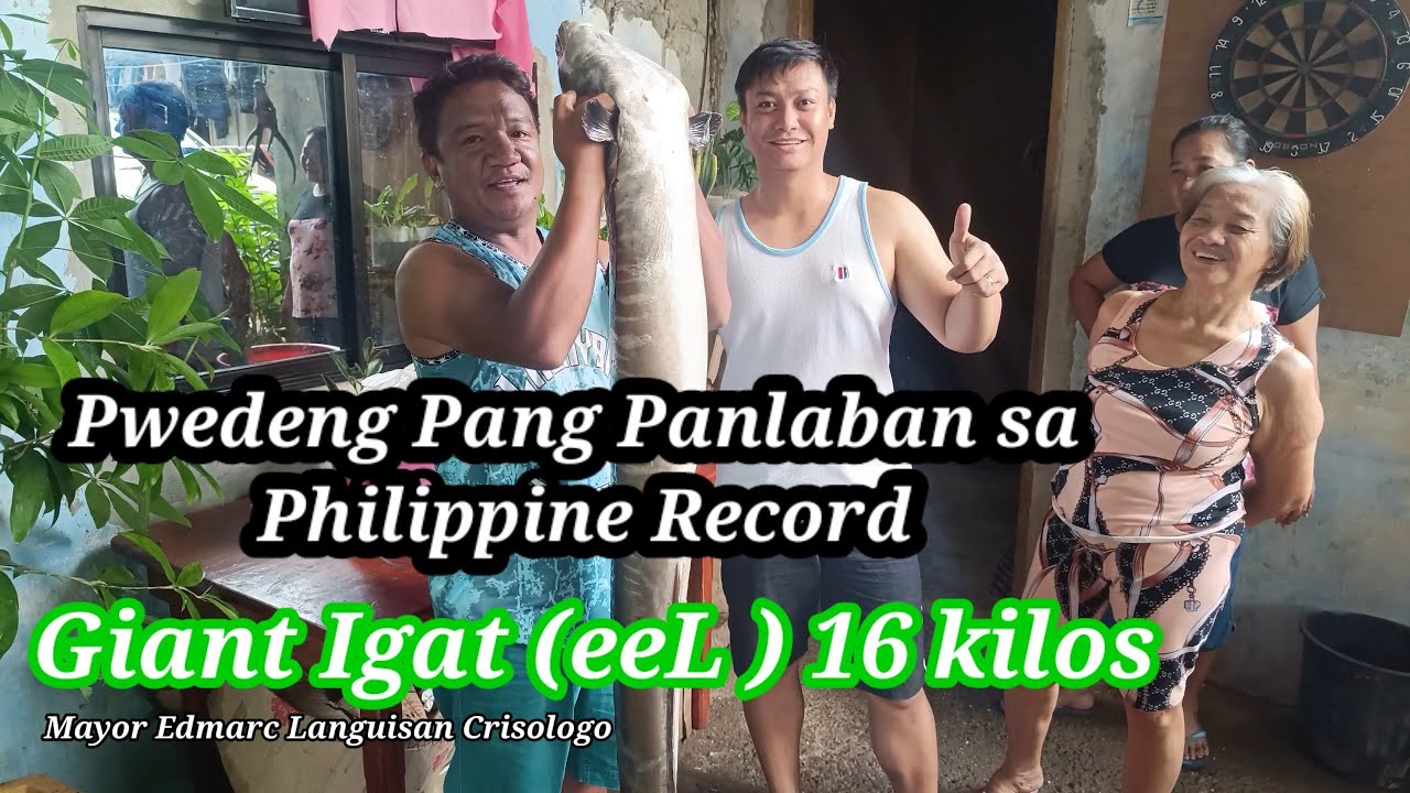 GIANT IGAT ( EEL ) 16 kilos, Grabe Ang laki. - YouTube