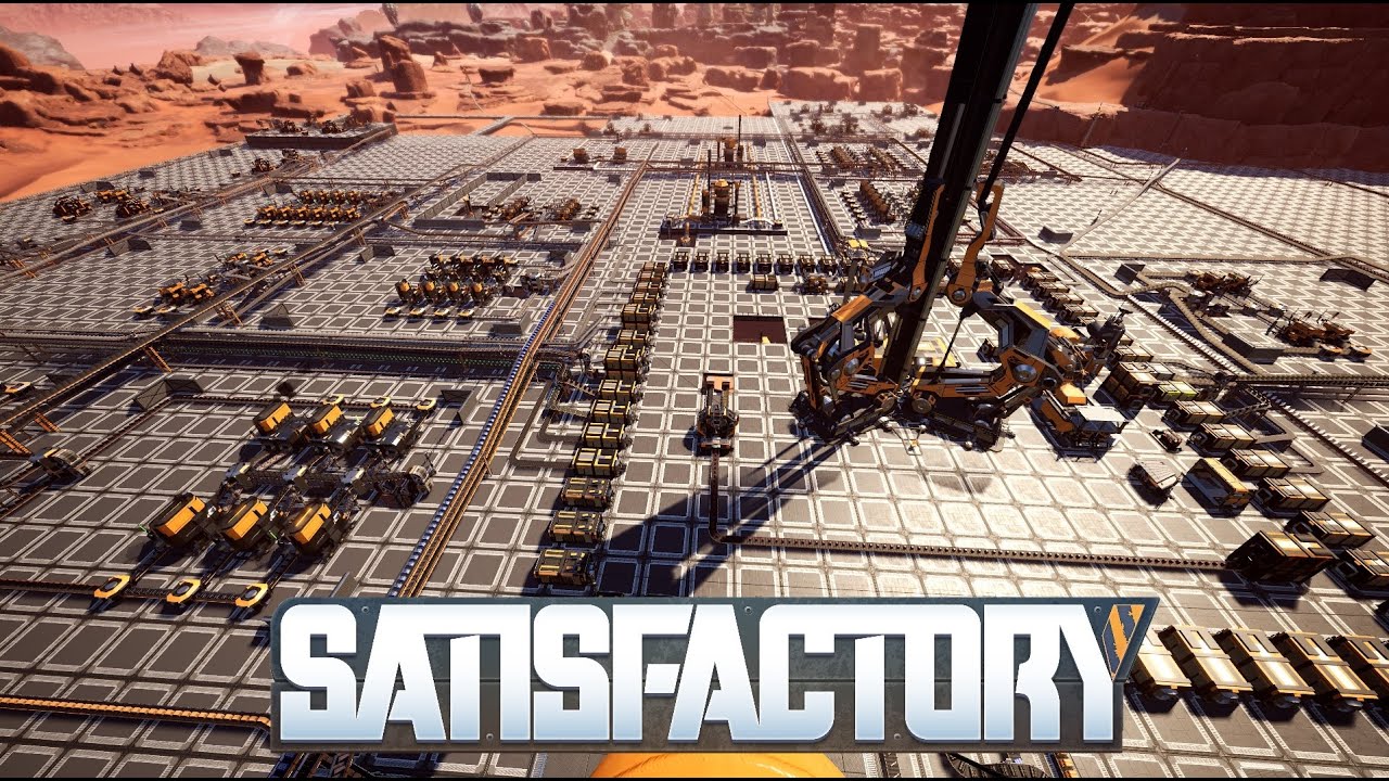 Satisfactory en español - Elaboración de la base - YouTube