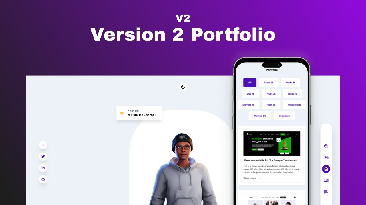 Demo Portfolio Version 2 - YouTube