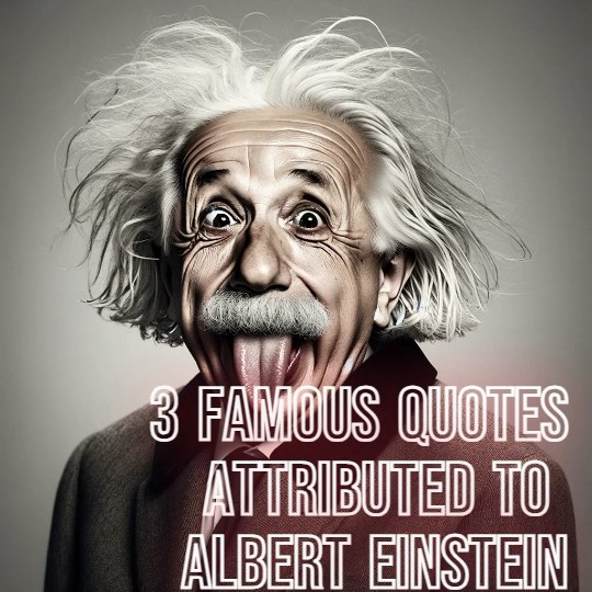 3 famous quotes attributed to Albert Einstein - YouTube