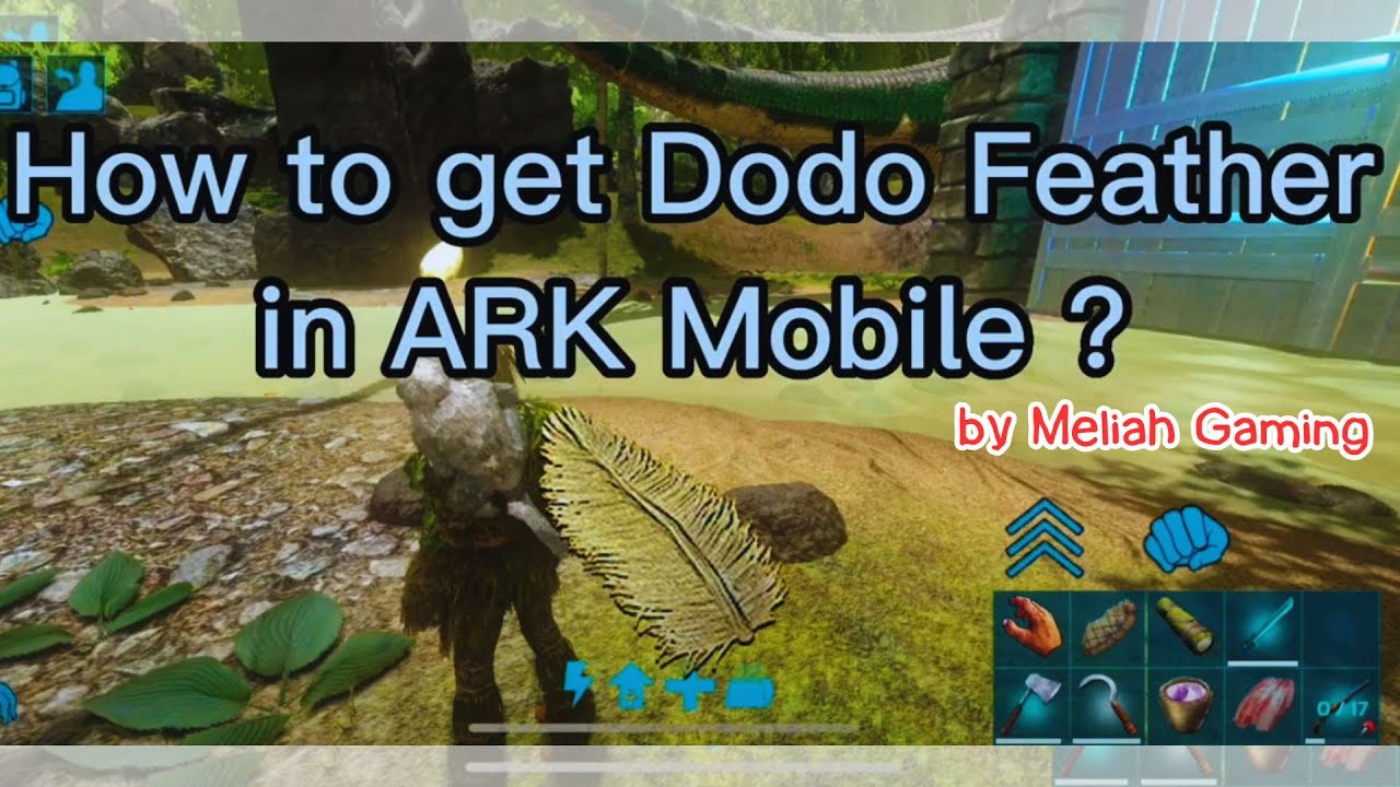 How to get Dodo Feather in ARK Mobile? - YouTube