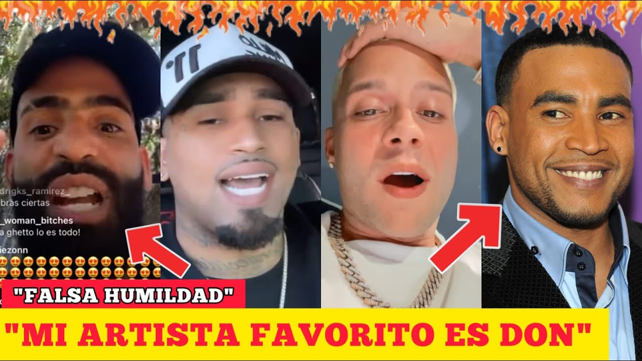 NIO GARCIA LE DEDICA PALABRAS A DON OMAR | BRYANT MYERS LE TIRA AL ...