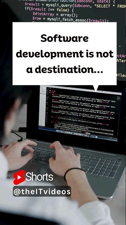 Software development is not a destination #coding #motivation #success #softwaredev # ...