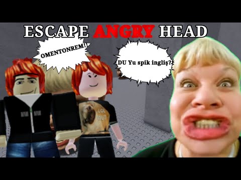 ESCAPE ANGRY HEAD // KORKUNÇ KAFADAN KAÇMACA // Roblox game // - YouTube