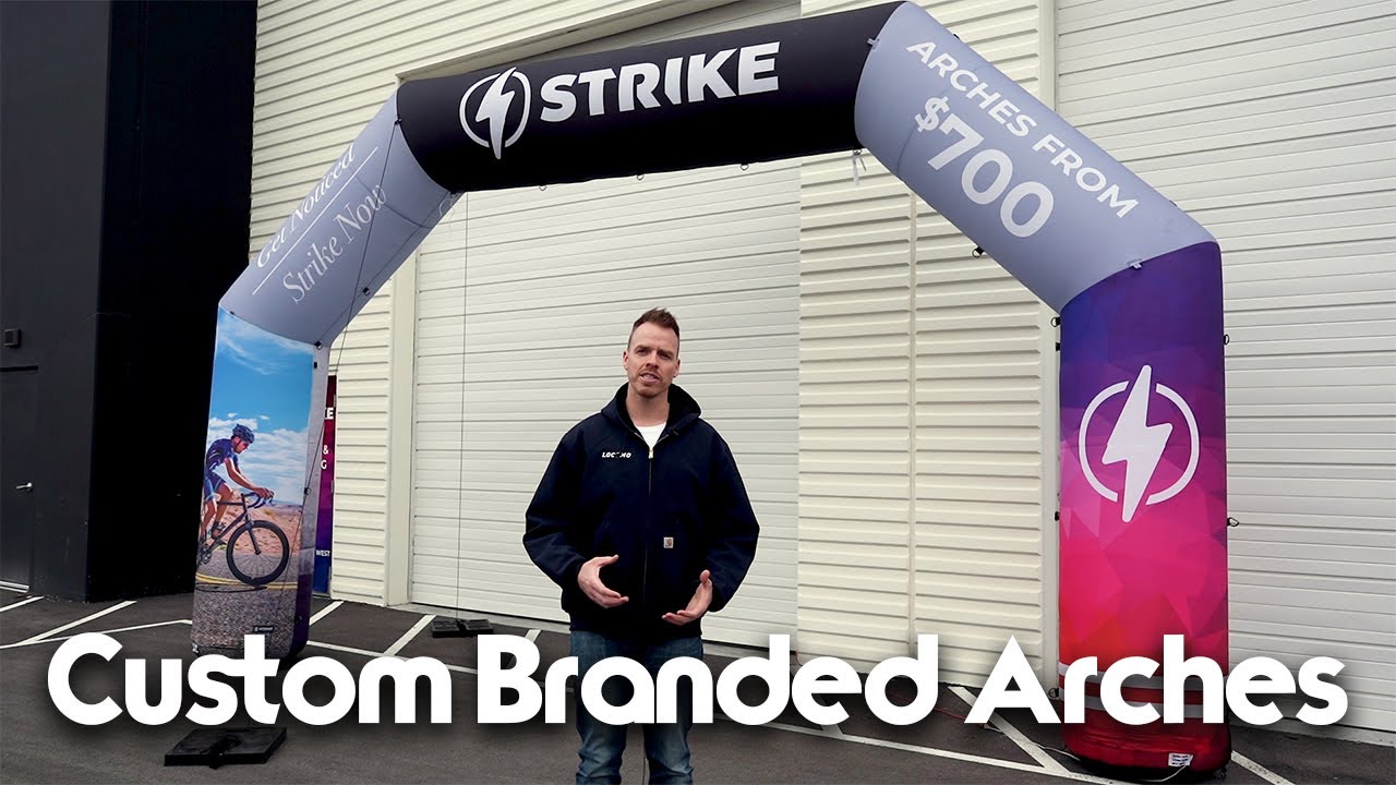 Custom Branded Arches | LIFETIME WARRANTY (Only At Strike) - YouTube