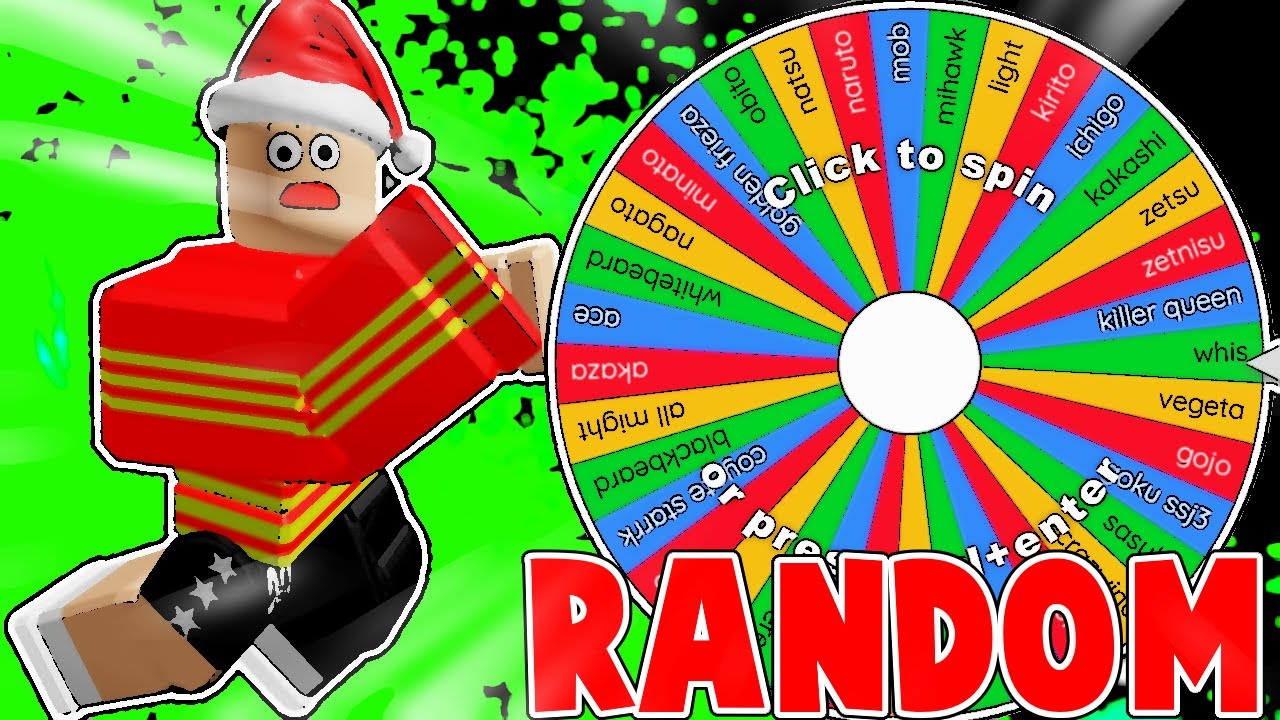 Spinning Wheels and Using Whatever Characters it lands On as My Roster ...