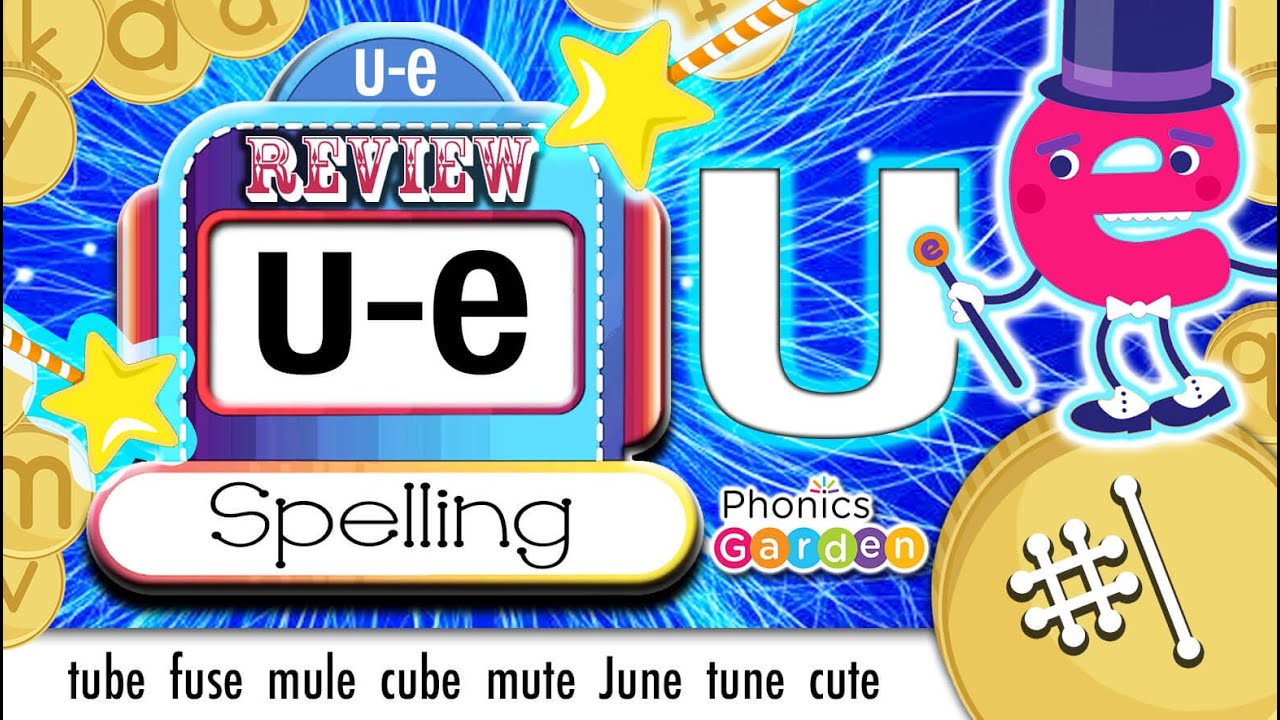Magic E | U1 | Slot Machine Spelling | Phonics Garden - YouTube