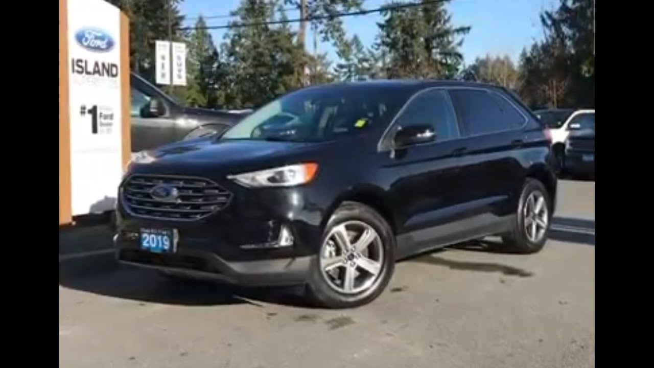 2019 Ford Edge SEL W/ Moonroof, Nav AWD Review| Island Ford - YouTube