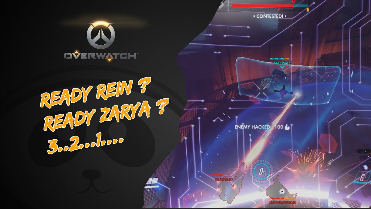 [Overwatch Moments] Ready Rein ? 3...2...1.... - YouTube