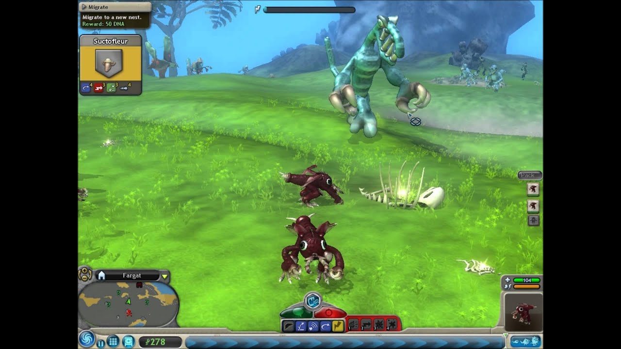 Spore- Creature Stage Part 6 - YouTube