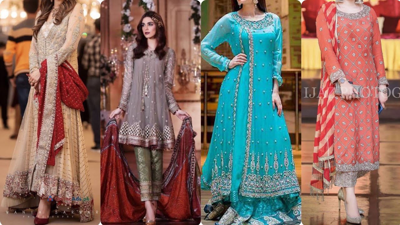 self made fancy dress design//wedding dress design//dress designing ...