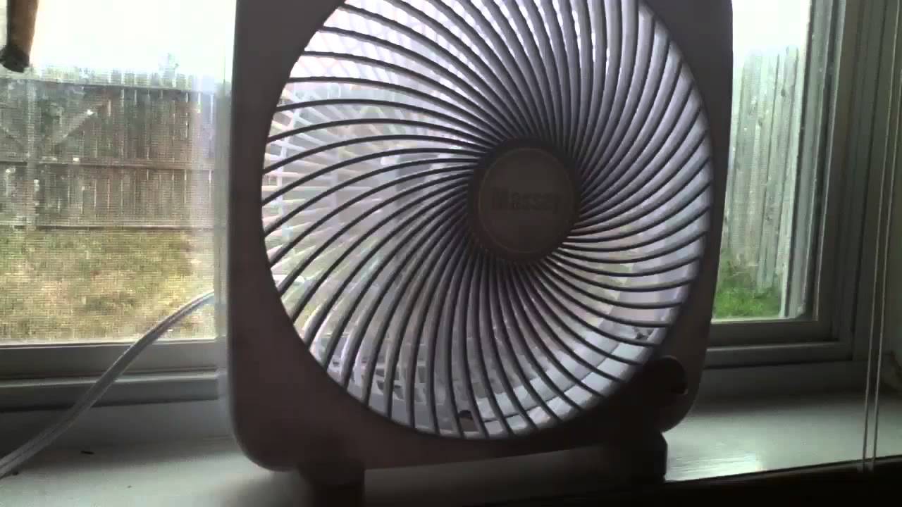 Massey 9" Box Fan - YouTube