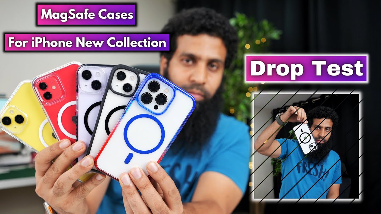MagSafe iPhone Cases & Screen protector | iPhone Drop Test | Casetino ...