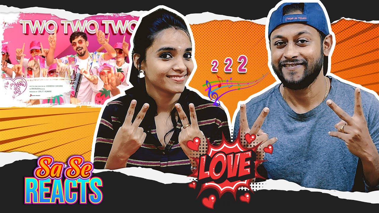 Two Two Two Music Video REACTION | Kaathuvaakula Rendu Kaadhal | Vijay ...
