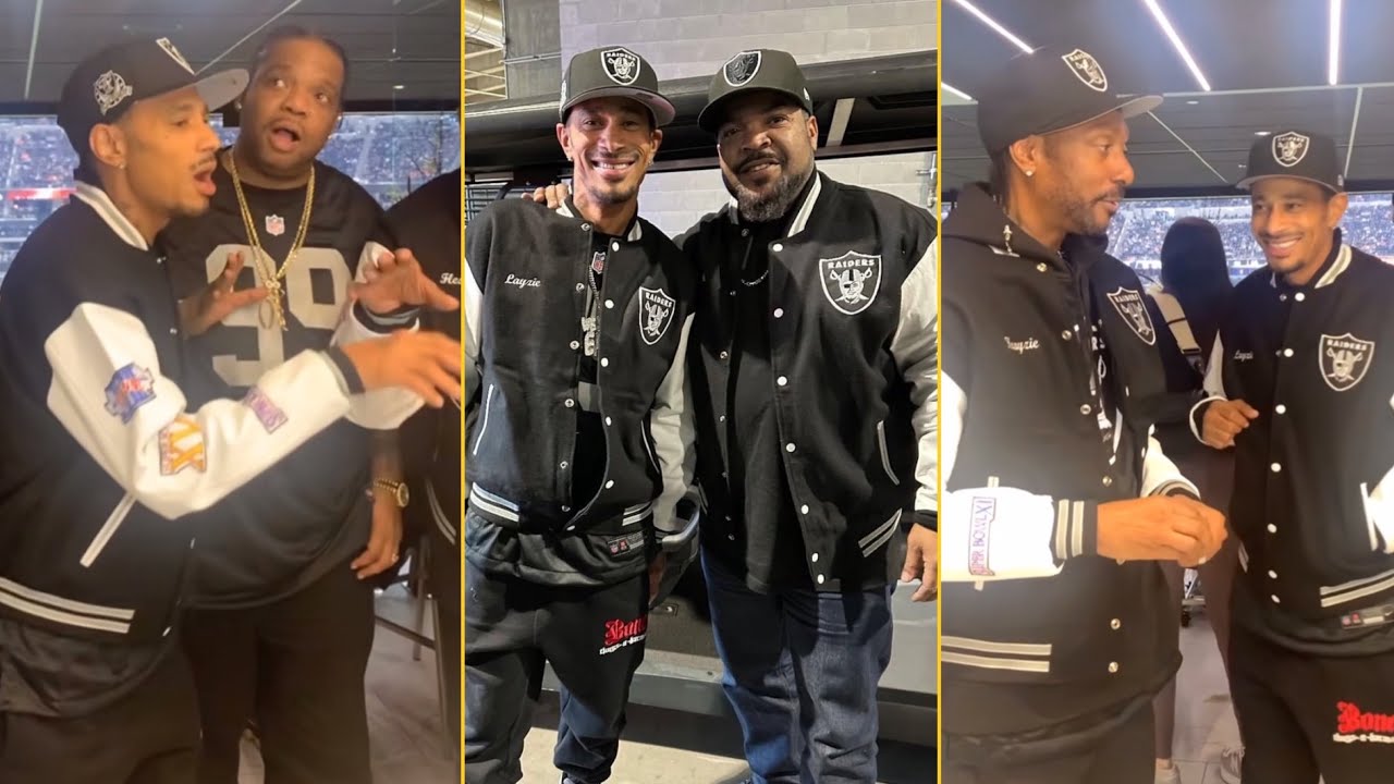 Bone Thugs Reunited With Ice Cube At Raiders Half Time Game And ...