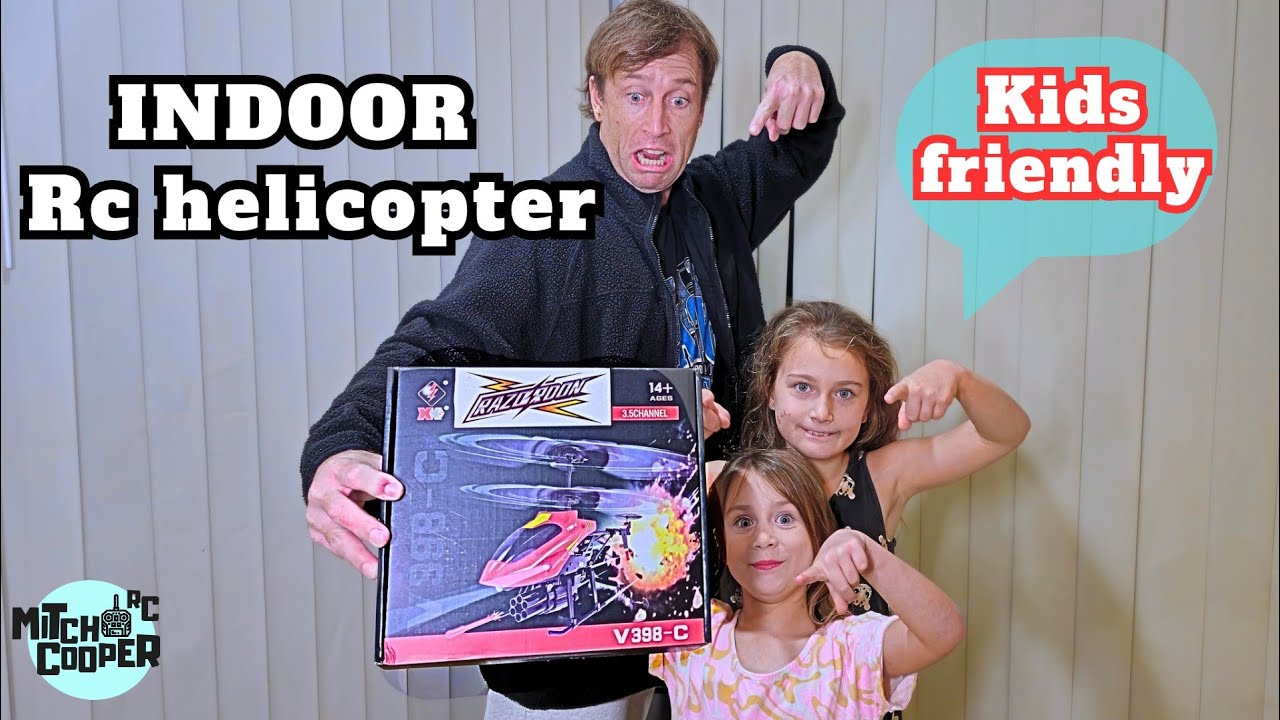 Budget RC helicopter Review WL V398 C from Razordon - YouTube