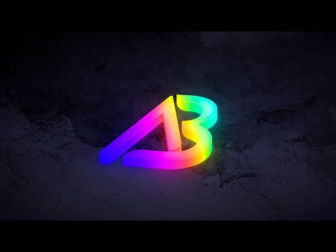 Logo Design with letter "AB" in illustrator For Beginner - YouTube