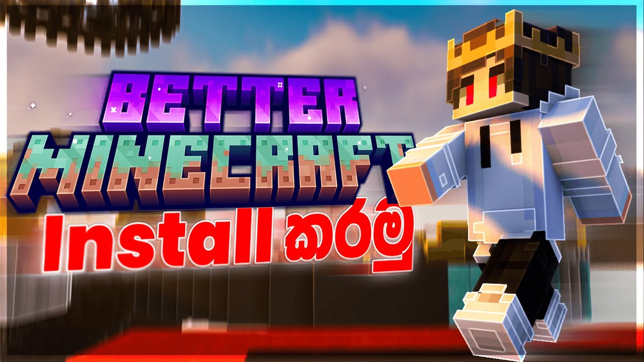 Better Minecraft Mod එක Tlauncher එකට install කරමු | sinhala | how to ...