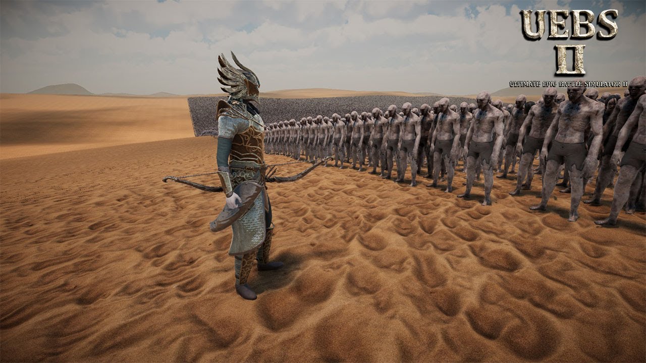 50.000 ELF ARCHERS VS 1.000.000 ZOMBIES | ULTIMATE EPIC BATTLE ...